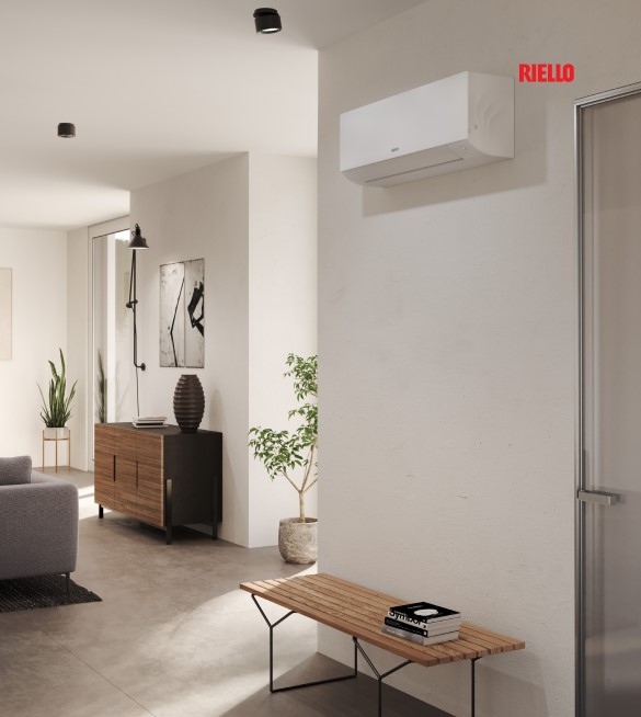 Unità Interna a Parete Riello serie AARIA PLUS I 12000 Btu AMW 35 PI R ...